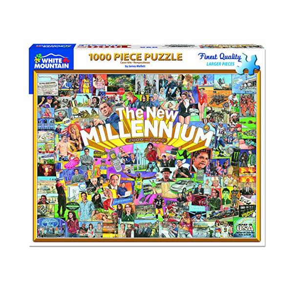 ジグソーパズル 海外製 アメリカ 1404 White Mountain Puzzles The New Millennium - 1000 Piece Jigsaw Puzzle海外限定品を迅速輸入！5〜15営業日にて発送します。商品名（...