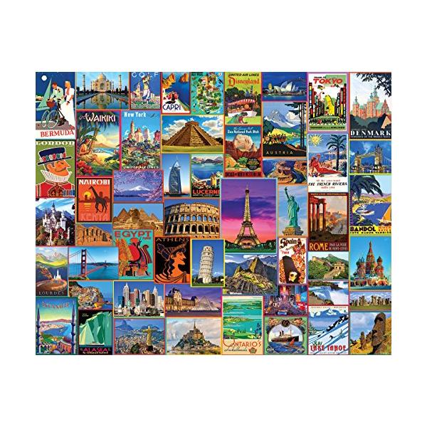 ジグソーバズル 海外製 1000ピース 世界で最高の場所 サイズ約60×76センチ 絵画・アート White Mountain Puzzlesジグソーパズル 海外製 アメリカ 1272 White Mountain Puzzles Best...