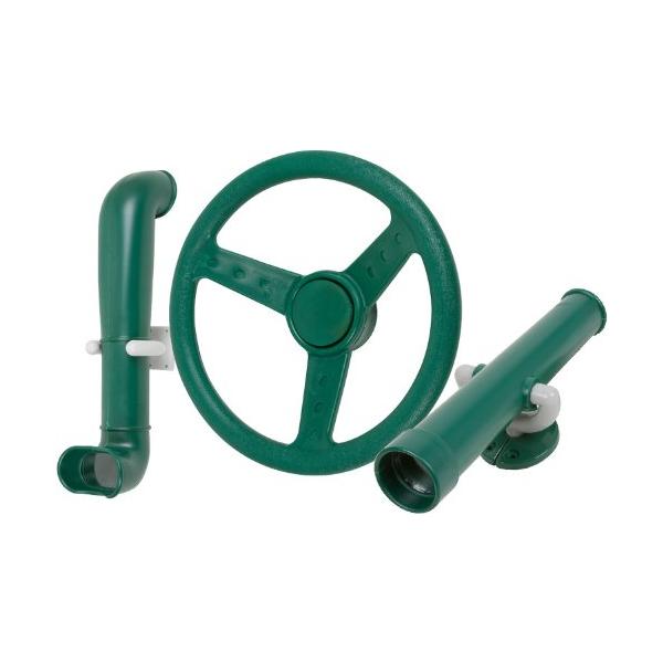 ジャングルジム ブランコ 屋内・屋外遊び 幼児 小学生 忍者 SSS-0240-G Swing Set Stuff Inc. Periscope Telescope Steering Wheel (Green) with SSS Logo ...