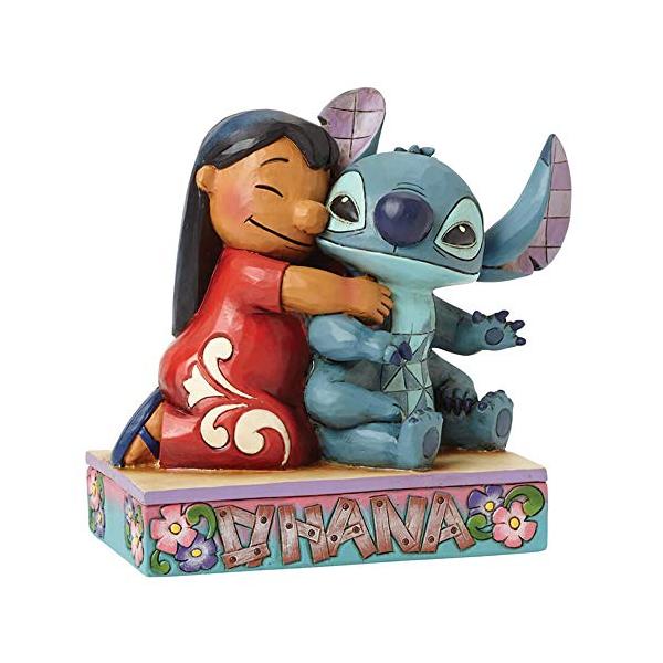 エネスコ Enesco リロ＆スティッチ フィギュア インテリア ディズニートラディション ジム・ショア 約12センチエネスコ Enesco 置物 インテリア 海外モデル アメリカ 輸入物 ジムショア Jim Shore  4043643 ...