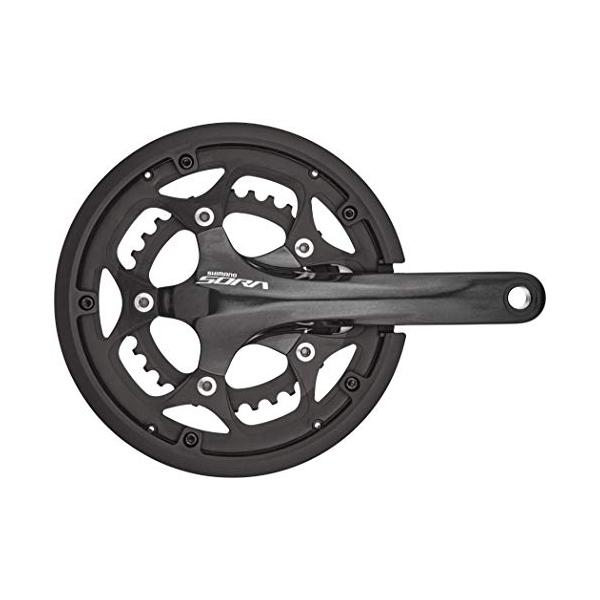 クランク パーツ 自転車 コンポーネント サイクリング 輸入 クロスバイク ロードバイク マウンテンバイク EFCR3000CX04C Shimano 2092853310 Unisex Adult Bicycle Set, Black, ...