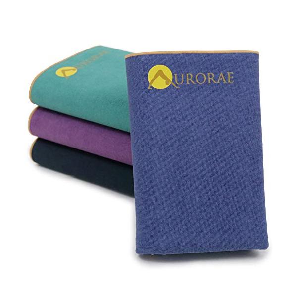 ヨガマット フィットネス YM001CAN Aurorae Synergy Foldable On-the-Go Travel Yoga,Gym/Exercise Mat for Yogis on the Move with Integra...