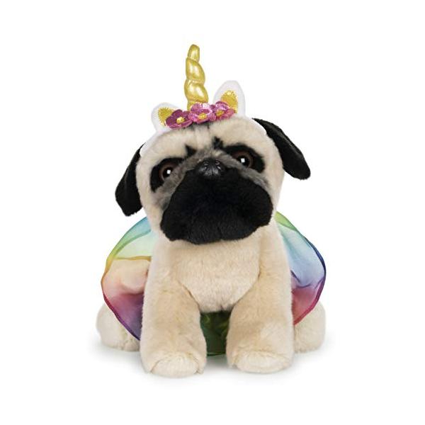 ガンド GUND ぬいぐるみ チュチュをつけたパグ ダグ 約23センチ 犬 ユニコーンガンド GUND ぬいぐるみ リアル お世話 かわいい 6059890 GUND Doug The Pug Unicorn Tutu, Premium P...