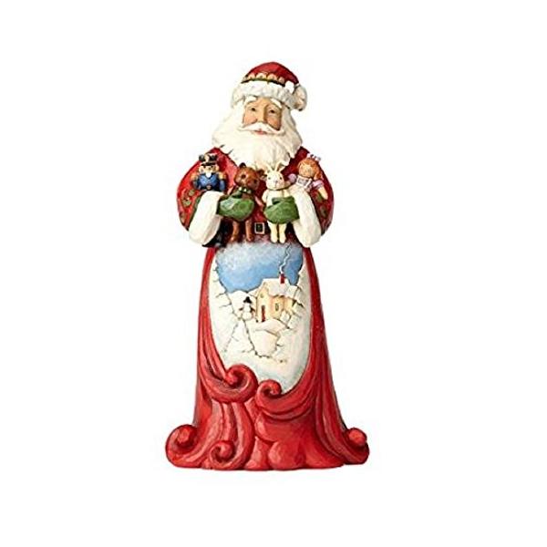 エネスコ Enesco 置物 インテリア 海外モデル アメリカ 輸入物 ジムショア Jim Shore  4059757 Enesco Jim Shore Heartwood Creek Santa Hugging Stuffed Anim...