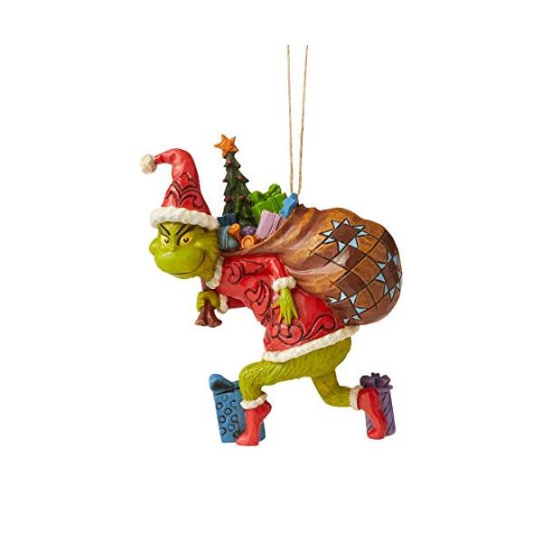 エネスコ Enesco つま先立ちのグリンチ オーナメント ジム・ショア 約11センチ フィギュア インテリアエネスコ Enesco 置物 インテリア 海外モデル アメリカ 輸入物 ジムショア Jim Shore  6006572 Enes...