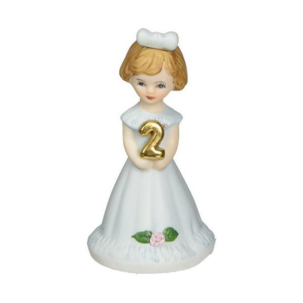 エネスコ Enesco 置物 インテリア 海外モデル アメリカ 輸入物 ジムショア Jim Shore  E9526 Enesco Growing Up Girls “Brunette Age 2” Porcelain Figurine, ...