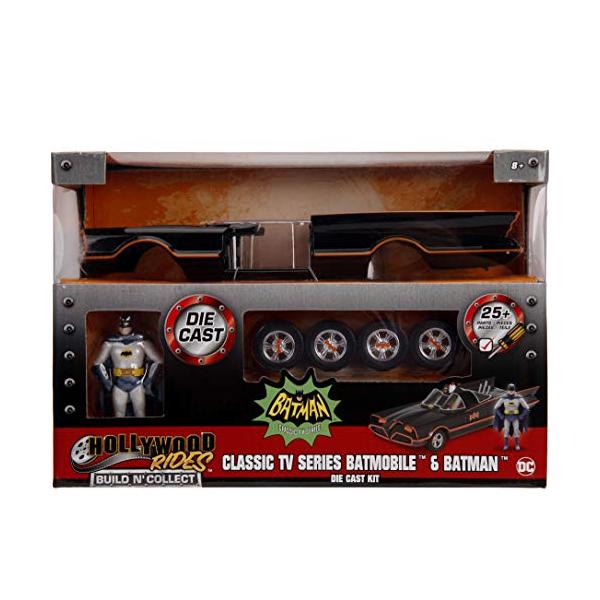 ジャダトイズ ミニカー ダイキャスト アメリカ JA30873 Jada Toys DC Comics Batman Classic TV Series Batmobile DIE-CAST Car Model Kit, 1: 24 Sca...
