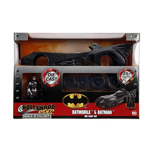 ジャダトイズ ミニカー ダイキャスト アメリカ JA30874 Jada Toys DC Comics Batman 1989 Batmobile DIE-CAST Car Model Kit, 1: 24 Scale Vehicle &a...