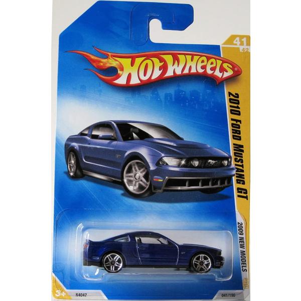 ホットウィール マテル ミニカー ホットウイール  Hot Wheels 2009 New Models 2010 Blue Ford Mustang GT 1:64 Scale海外限定品を迅速輸入！5〜15営業日にて発送します。商品名（自...