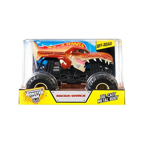 ホットウィール マテル ミニカー ホットウイール CGD63 Hot Wheels Monster Jam Mega Rex Vehicle (1:24 Scale)海外限定品を迅速輸入！5〜15営業日にて発送します。商品名（自動翻訳）：ホ...