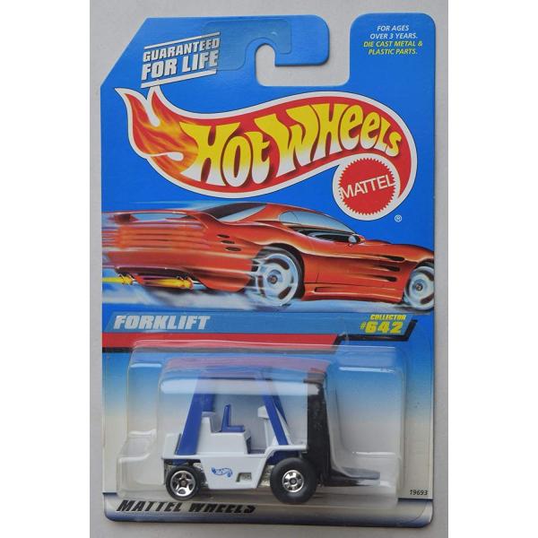 ホットウィール マテル ミニカー ホットウイール 19693-1910 Hot Wheels 1:64 Scale DIE CAST, White/Blue Forklift #642海外限定品を迅速輸入！5〜15営業日にて発送します。商品...