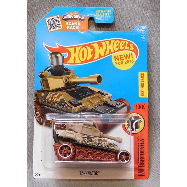 ホットウィール マテル ミニカー ホットウイール DHW91 Hot Wheels 2016 HW Daredevils Tanknator (Tank Car) 155/250, Tan海外限定品を迅速輸入！5〜15営業日にて発送します。...