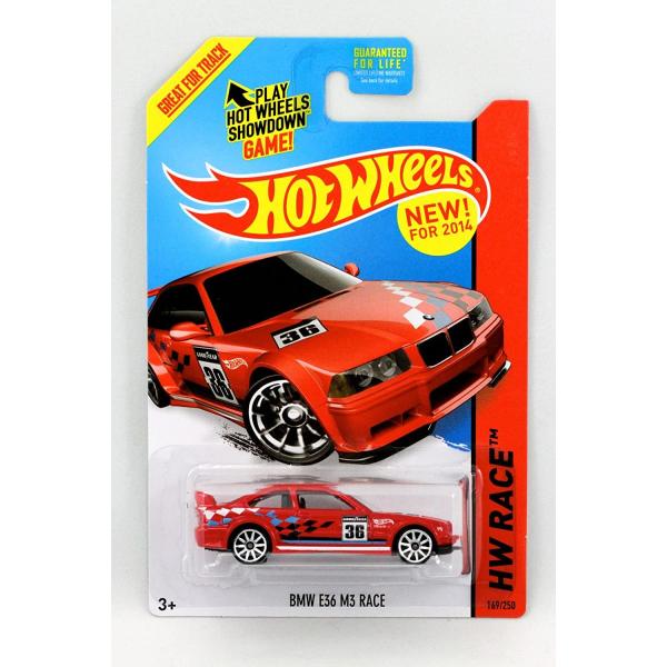 ホットウィール Hot Wheels BMW E36 M3レース HWレース 169/250 レッド ビークル ミニカーホットウィール マテル ミニカー ホットウイール 746775298586 Hot Wheels Red BMW E36...