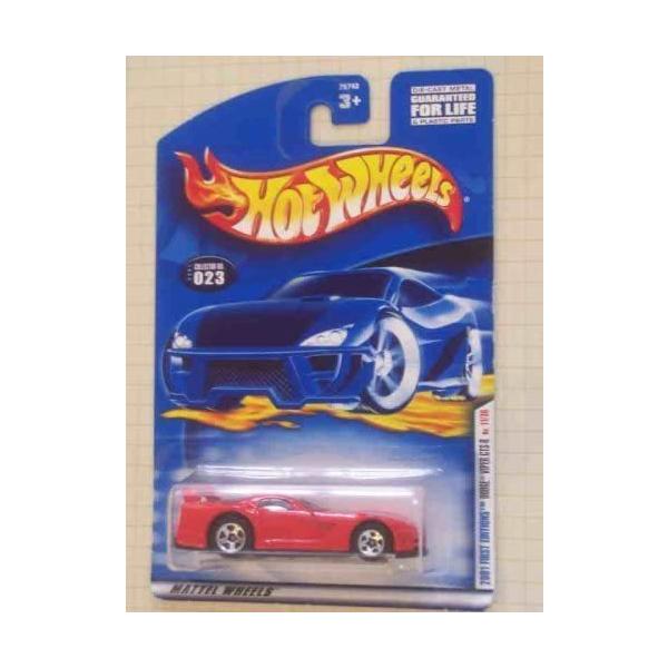 ホットウィール マテル ミニカー ホットウイール 28743 Hot Wheels 2001 First Editions -#11 Dodge Viper GTS-R Silver Stripe #2001-23 Collectible ...