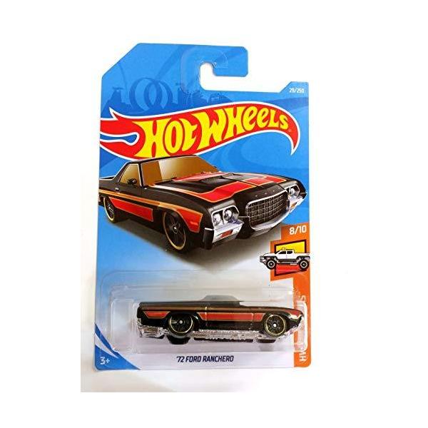 ホットウィール マテル ミニカー ホットウイール . Hot Wheels 2019 Hw Hot Trucks 8/10 - '72 Ford Ranchero (Black)海外限定品を迅速輸入！5〜15営業日にて発送します。商品名（自...