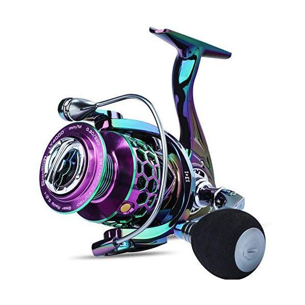 リール 釣り道具 フィッシング 海外直輸入  Sougayilang Fishing Reel Light Weight Ultra Smooth Aluminum Spinning Fishing Reel-13+1BB - LY3000...
