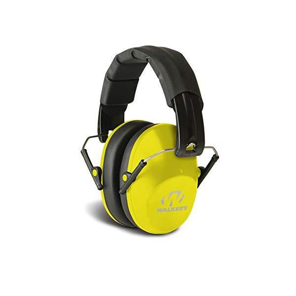 イヤーマフ シューティング ハンティング サバイバルゲーム サバゲー アメリカ GWP-FPM1-YL Walker's Unisex Adult's Lightweight Foldable Hearing Protection 22 d...