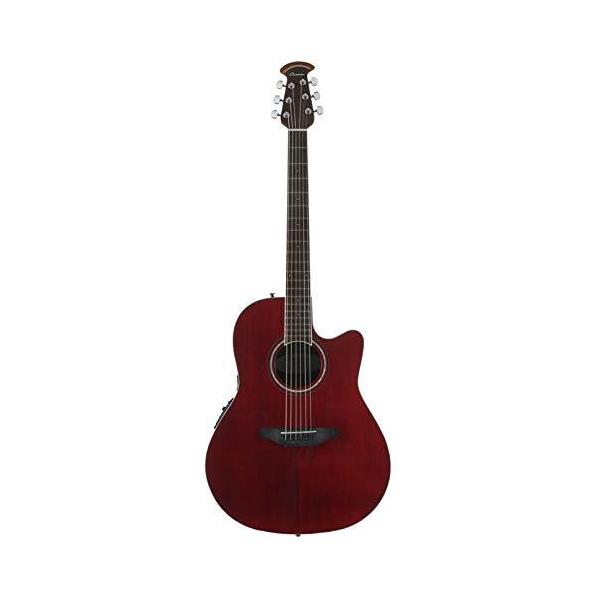 オベーション アコースティックギター 海外直輸入 CS24-RR Ovation CS24-RR Celebrity Standard Mid-Depth Cutaway,Acoustic-Electric Guitar, Ruby Red...