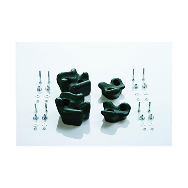 ジャングルジム ブランコ 屋内・屋外遊び 幼児 小学生 忍者 BP011 Oversized Climbing Rocks | Green | Compatible with Most Rock Walls | 4 Heavy Duty R...