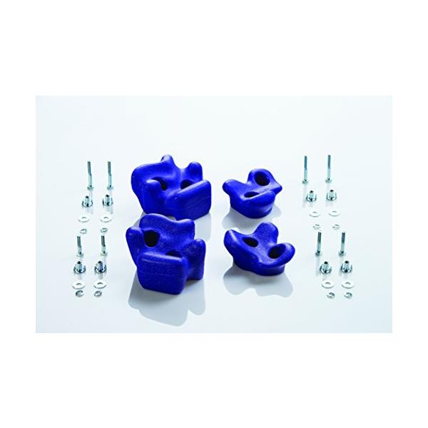 ジャングルジム ブランコ 屋内・屋外遊び 幼児 小学生 忍者 BP011 Oversized Climbing Rocks | Purple | Compatible with Most Rock Walls | 4 Heavy Duty ...