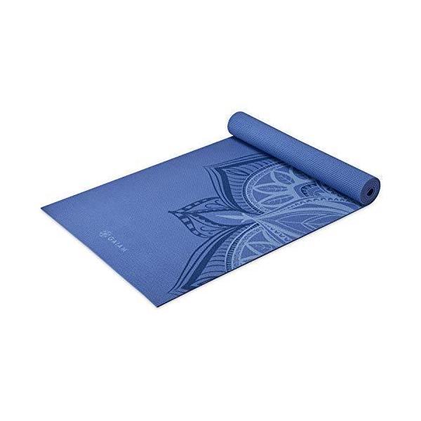 ヨガマット フィットネス 05-64034 Gaiam Yoga Mat Premium Print Non Slip Exercise &amp; Fitness Mat for All Types of Yoga, Pilates &a...