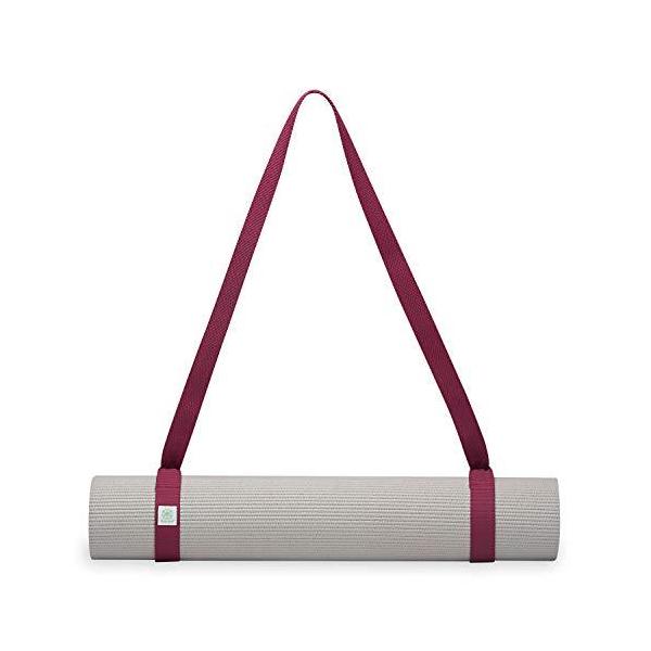 ヨガマット フィットネス 05-62916 Gaiam Easy-Cinch Yoga Mat Sling - Durable Carrying Strap for Yoga Mat with Metal D-Rings for Secur...