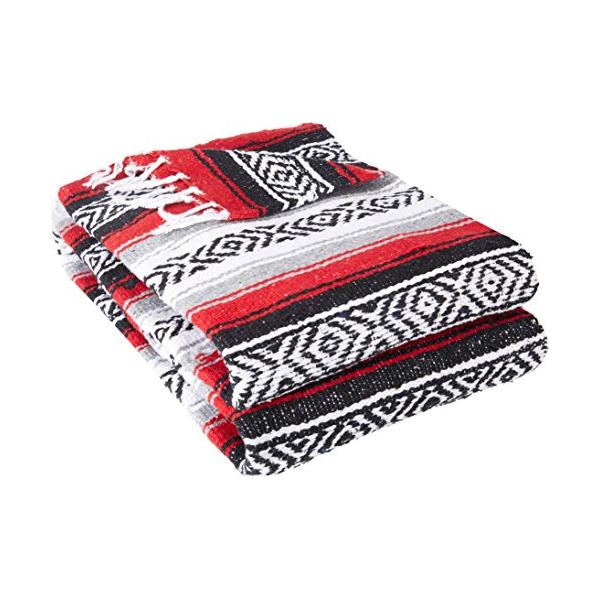 ヨガマット フィットネス A242MEXRED04 YogaDirect Deluxe Mexican Yoga Blanket, Red, 76-Inch x 57-Inch海外限定品を迅速輸入！5〜15営業日にて発送します。商品名（自動...