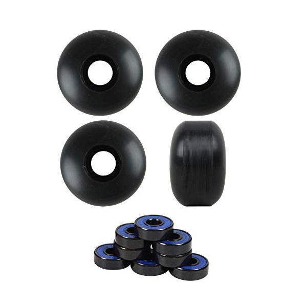 ウィール タイヤ スケボー スケートボード 海外モデル 直輸入  TGM Skateboards Skateboard Wheels with ABEC 7 Bearings and Spacers (Glitter Red, 53mm)海...
