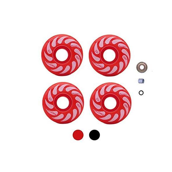 ウィール タイヤ スケボー スケートボード 海外モデル 直輸入 AW021 Rollerex Phaser 92A 54mm Skateboard Wheels 4-Pack Durable 32mm Width Cruiser Wheel...