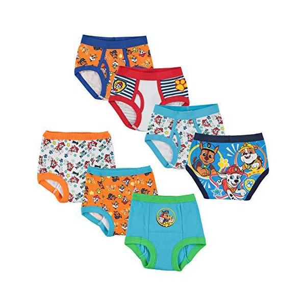 パウパトロール 子供服 下着 7点セット 4T 日本サイズ110相当 複数キャラクター キッズ 男の子 トイレトレーニングパンツ3点、ブリーフ4点パウパトロール アメリカ直輸入 子供服 キッズ ファッション キャラクター アニメ TBUP3...