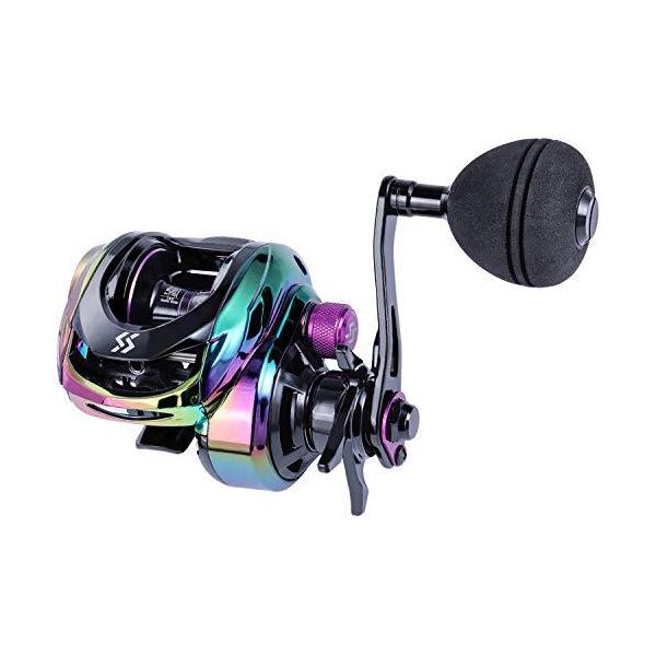 リール 釣り道具 フィッシング 海外直輸入  Sougayilang Baitcasting Reels - Colorful Fishing Reel, High Speed Baitcaster with 9+1 Ball Bearin...