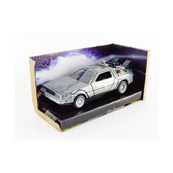 ジャダトイズ ミニカー ダイキャスト アメリカ 32185 Jada Toys Back to The Future Time Machine 1:32 Die-cast Car, Toys for Kids and Adults海外限定品...