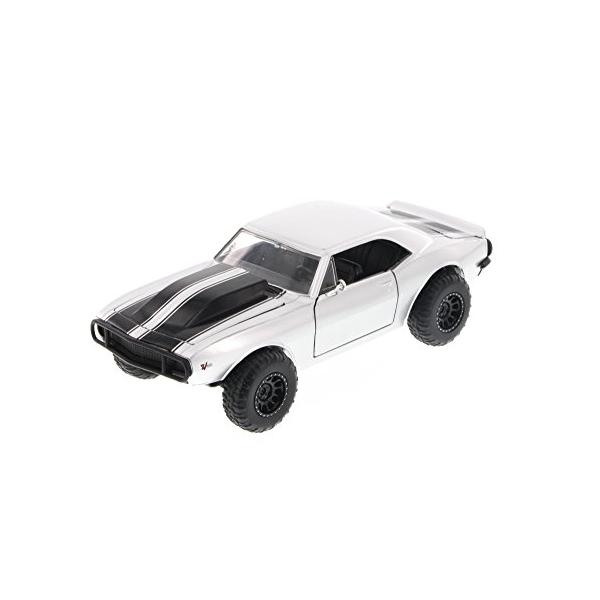 ジャダトイズ ミニカー ダイキャスト アメリカ 97169-JADA-SILVER Jada Fast &amp; Furious Roman's Chevy Camaro Off Road, Silver Toys 97169-1/24 ...
