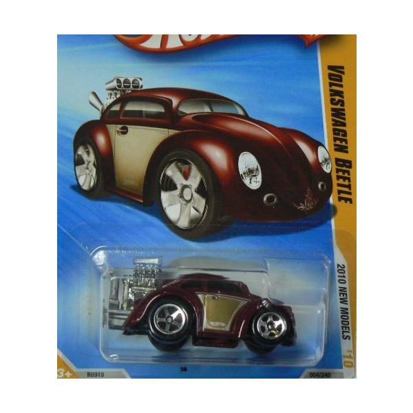 ホットウィール Hot Wheels フォルクスワーゲン ビートル 2010ニューモデル’10 バーガンディ Volkswagen ビークル ミニカーホットウィール マテル ミニカー ホットウイール 10302483 HOT WHEELS ...