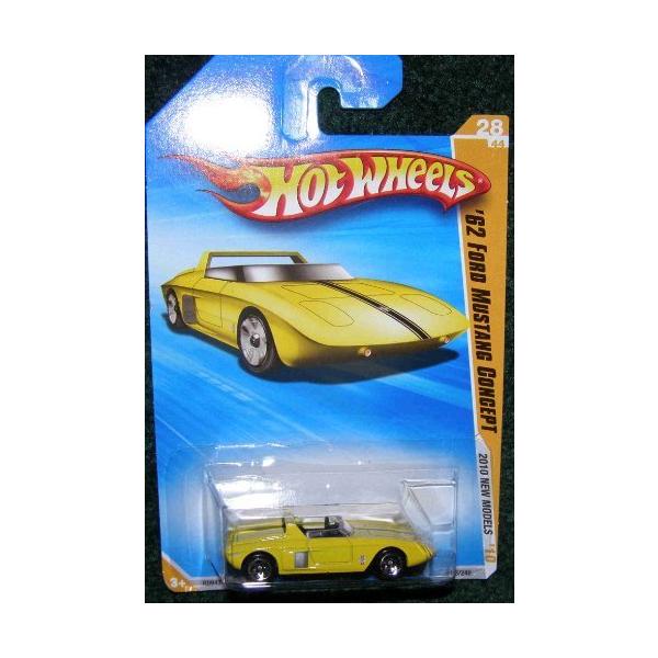 ホットウィール マテル ミニカー ホットウイール  2010 HOT WHEELS NEW MODELS YELLOW '62 FORD MUSTANG CONCEPT海外限定品を迅速輸入！5〜15営業日にて発送します。型番：海外サイズ：M...