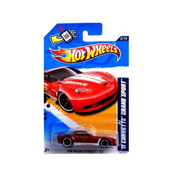 ホットウィール Hot Wheels ’11コルベット グランドスポーツ HWメインストリート’12 2/10 162/2471 CORVETTE ビークル ミニカーホットウィール マテル ミニカー ホットウイール V5466 2012 H...