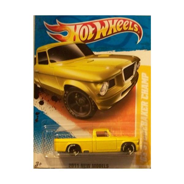 ホットウィール マテル ミニカー ホットウイール 2011 Studebaker Champ Hot Wheels 2011 New Models - (Yellow) '63 Studebaker Champ海外限定品を迅速輸入！5〜15...