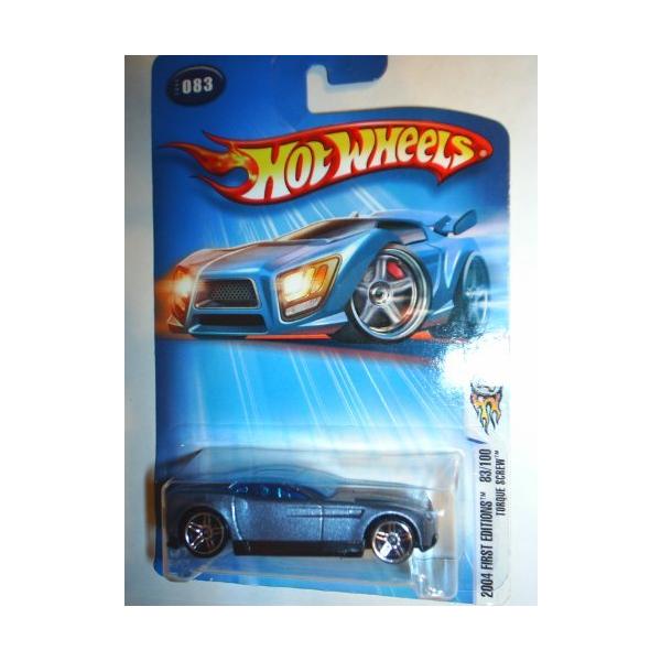 ホットウィール マテル ミニカー ホットウイール  Mattel Hot Wheels 2004 First Editions 1:64 Scale Silver Torque Screw Die Cast Car #083海外限定品を迅速...