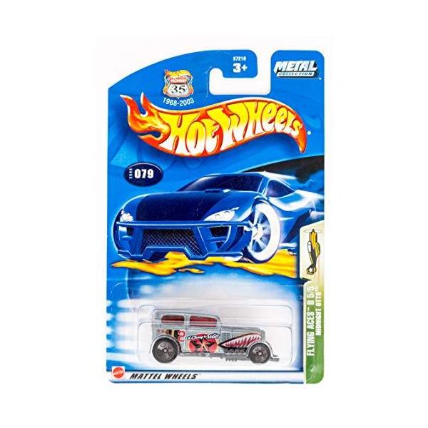 ホットウィール マテル ミニカー ホットウイール  Hot Wheels 2003 Flying Aces II Midnight Otto 5/5 GRAY 079 1:64 Scale海外限定品を迅速輸入！5〜15営業日にて発送します。...