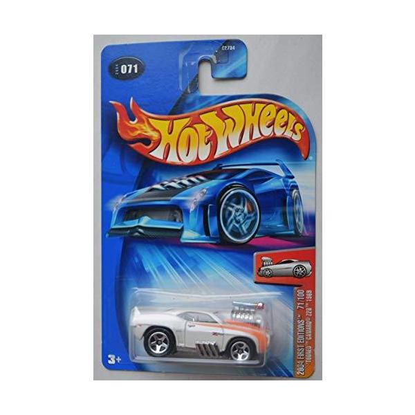 ホットウィール マテル ミニカー ホットウイール  Hot Wheels 1:64 Scale 2004 First Editions, White 'TOONED Camaro Z28 1969#71海外限定品を迅速輸入！5〜15営業日に...