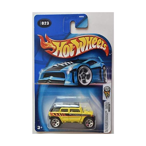 ホットウィール マテル ミニカー ホットウイール B3533-0714 Hot Wheels 2004 First Editions 23/100, Yellow ROCKSTER #23海外限定品を迅速輸入！5〜15営業日にて発送します。...