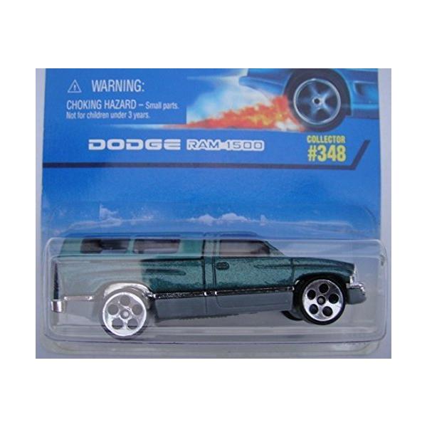 ホットウィール マテル ミニカー ホットウイール 13344 Hot Wheels Green Dodge RAM 1500 #348 (Coolest to Collect!) 5 DOT海外限定品を迅速輸入！5〜15営業日にて発送します...