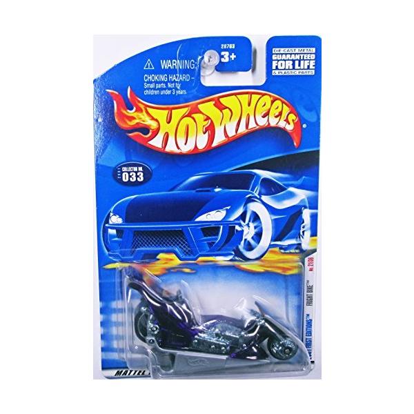 ホットウィール マテル ミニカー ホットウイール  Hot Wheels 2001 First Editions Fright Bike No. 21/36 Collector #033 on Card Variation海外限定品を迅速輸...