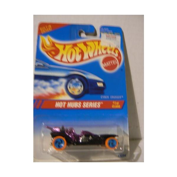 ホットウィール マテル ミニカー ホットウイール  Hot Wheels Hot Hubs Series #1 of 4 Cars Cyber Cruiser on "Built-in Driver" Card Variant海外限定品を迅...