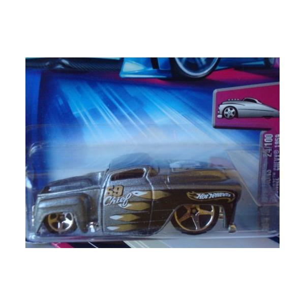 ホットウィール マテル ミニカー ホットウイール B3568-0714C 2004 First Editions Hardnoze Chevy 1959 #24/100海外限定品を迅速輸入！5〜15営業日にて発送します。型番：B3568-0...