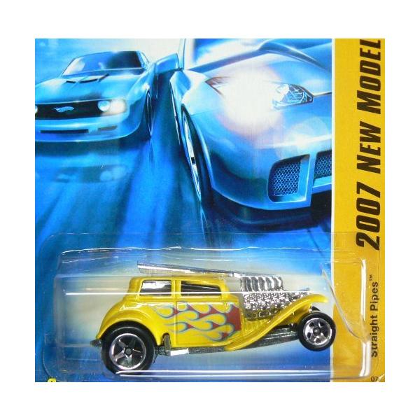 ホットウィール マテル ミニカー ホットウイール  Hot Wheels Yellow Straight Pipes 2007 New Models #12海外限定品を迅速輸入！5〜15営業日にて発送します。型番：関連：ホットウィール,マテ...