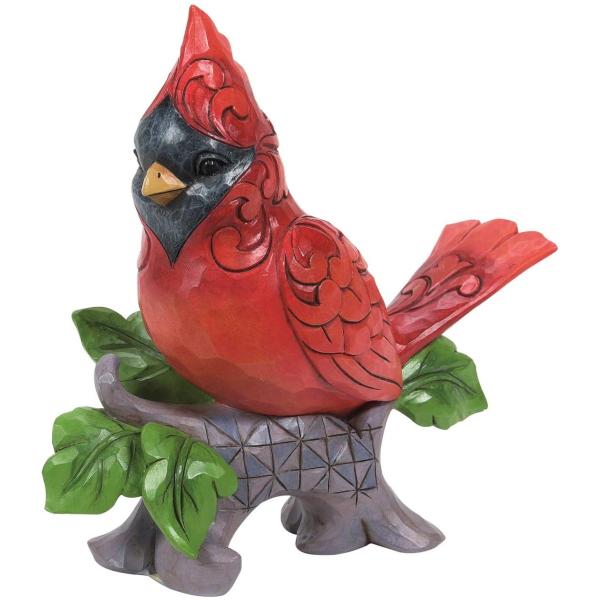 エネスコ Enesco 枝にとまったコウカンチョウ 「A Cardinal Sings For The Joy He Brings」 ジム・ショア ハートウッドクリーク 約17センチ 6008416 フィギュア インテリアエネスコ Enes...