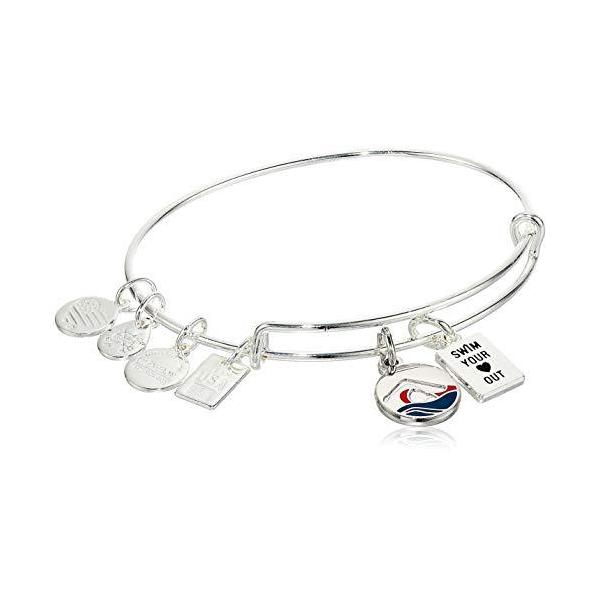 アレックスアンドアニ アメリカ アクセサリー ブランド かわいい おしゃれ  AS20EBUS06SS Alex and ANI Collaborations Expandable Bangle for Women, Team USA Sw...