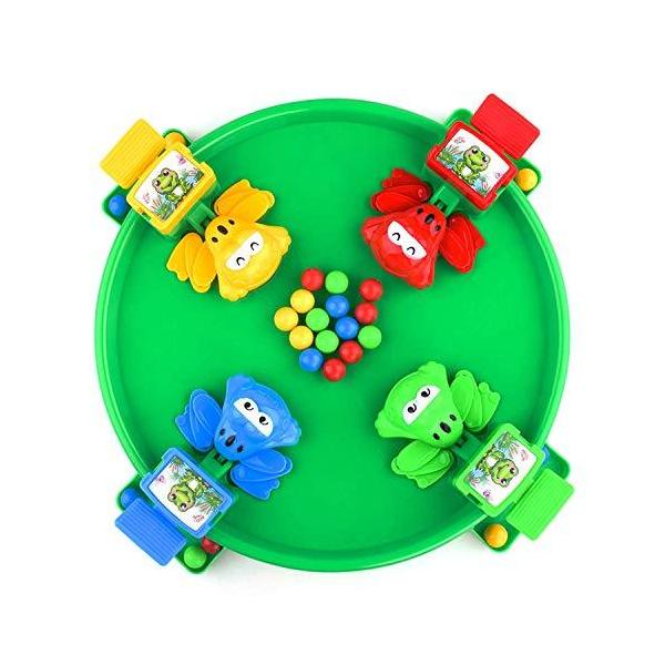 ボードゲーム 英語 アメリカ 海外ゲーム BAM-KTGP-0017 Hungry Frogs Board Game ? Intense Game of Quick Reflexes ? Pre-School Game for Ages 3...