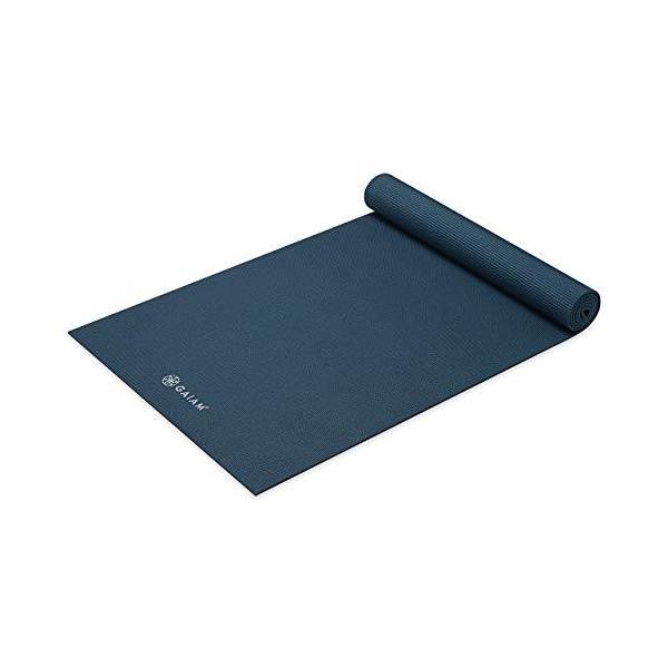 ヨガマット フィットネス 05-63341 Gaiam Yoga Mat Premium Solid Color Reversible Non Slip Exercise &amp; Fitness Mat for All Types of...